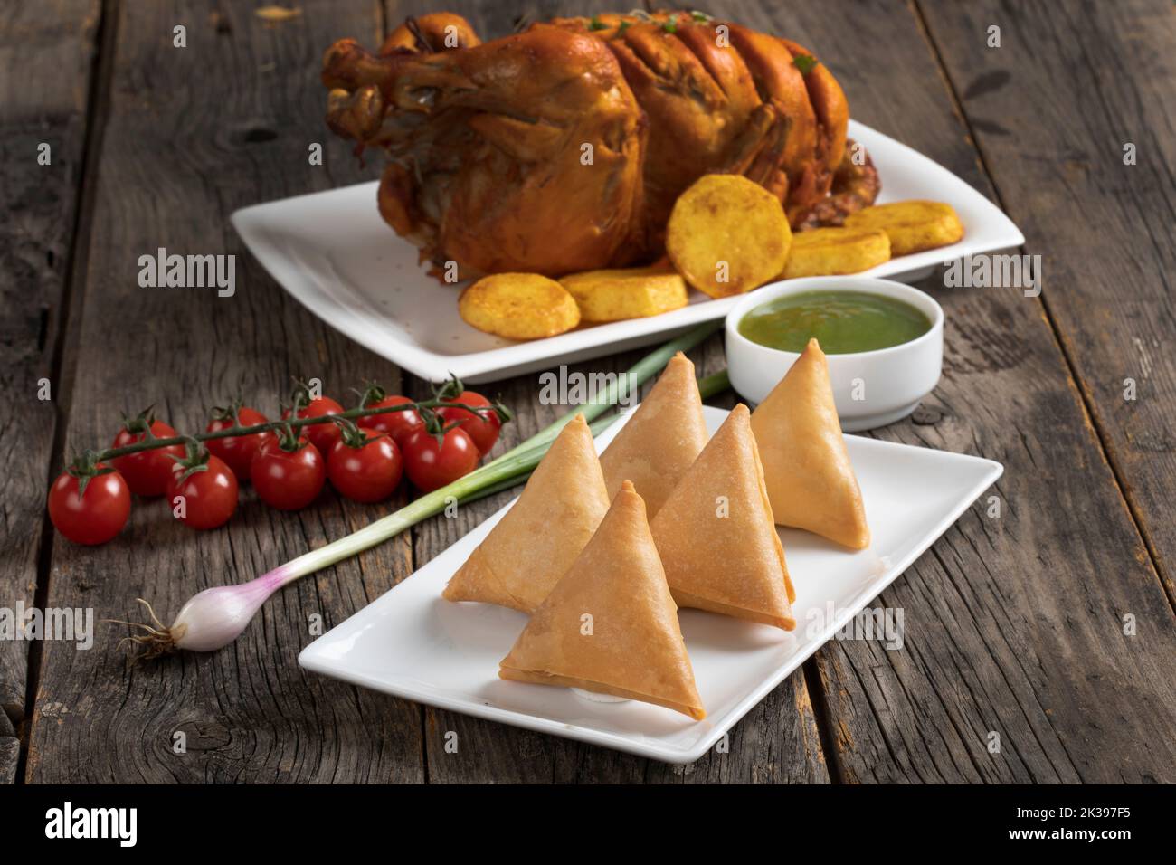 Sweet, tasty, fried indian dish samosha.Indian Delicious Deep Fried ...