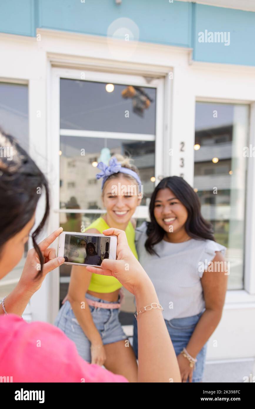 Girl taking ice cream hi-res stock photography and images - Alamy