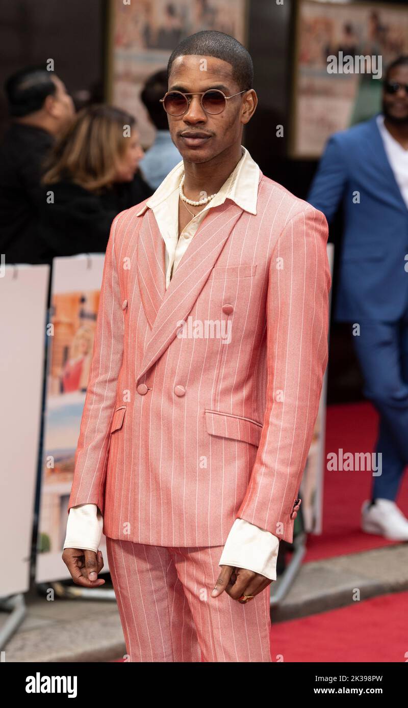 London, UK. 25th September, 2022. Denola Grey attends the UK Premiere ...