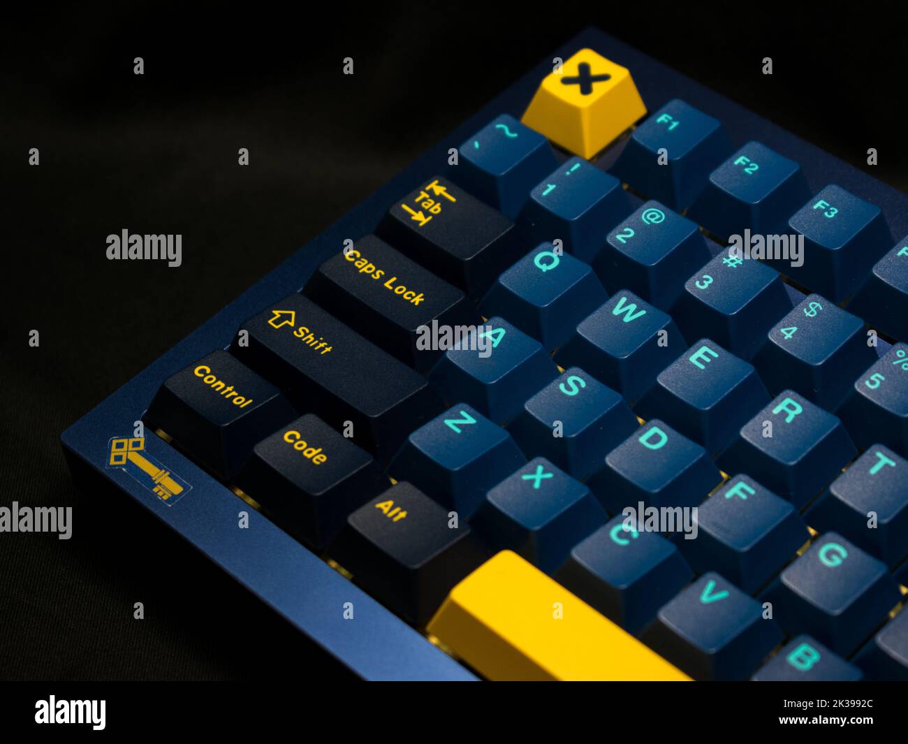 A closeup shot of a computer keyboard Stock Photo - Alamy