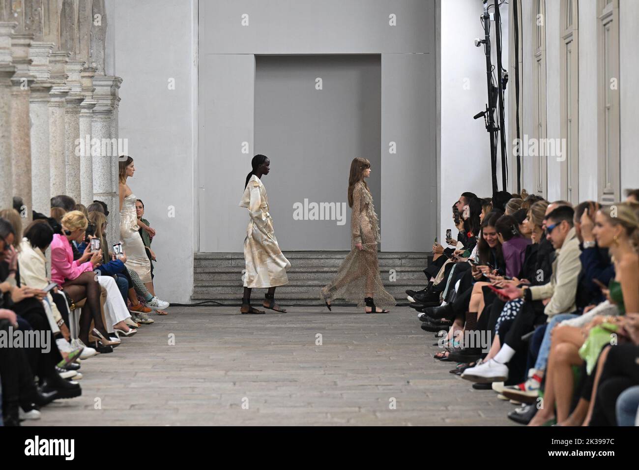 Milan Fashion Week - Women S/S 2023 Ermanno Scervino Fashion Show ...