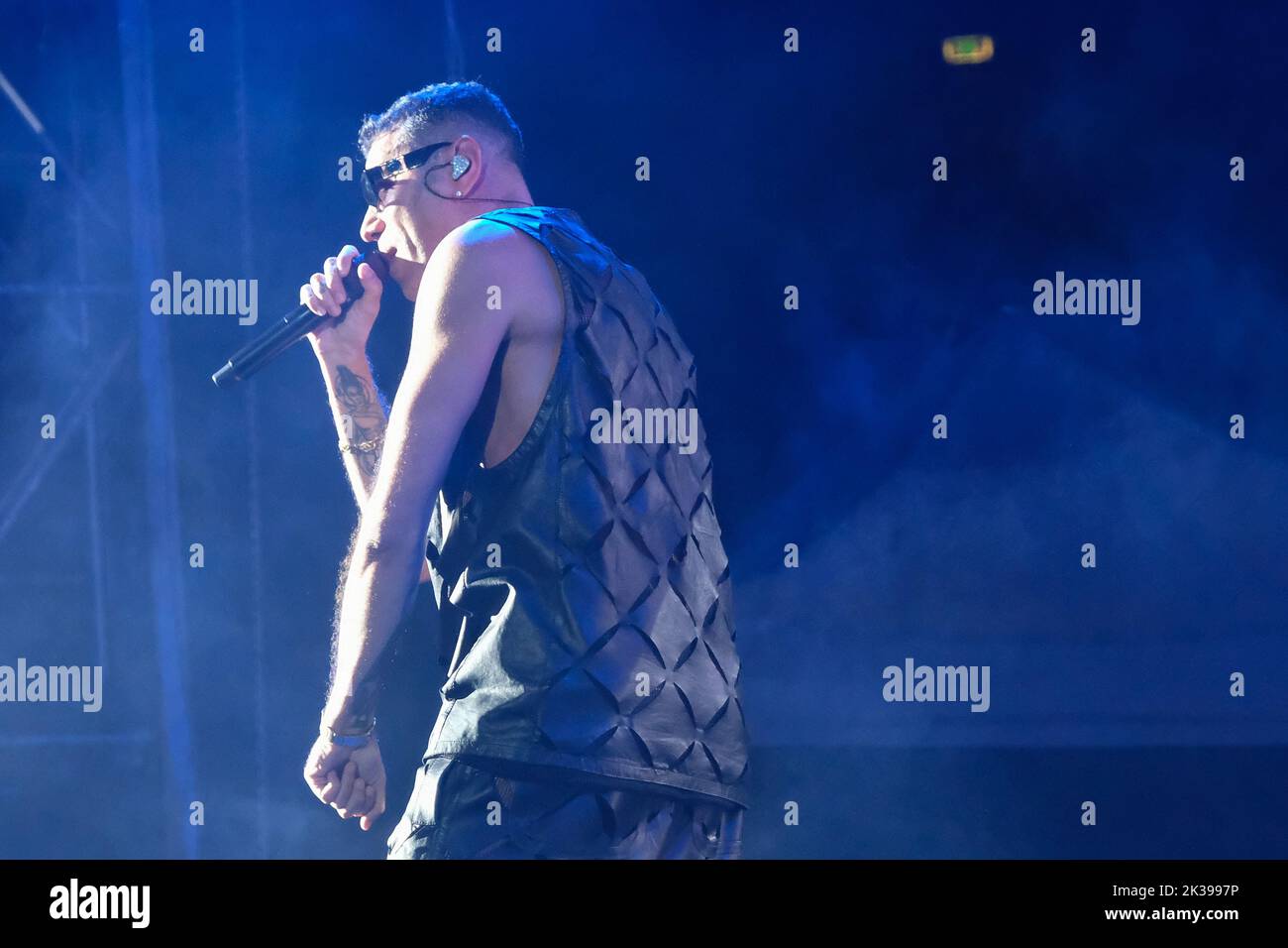Arena di Verona, Verona, Italy, September 25, 2022, Marracash during ...