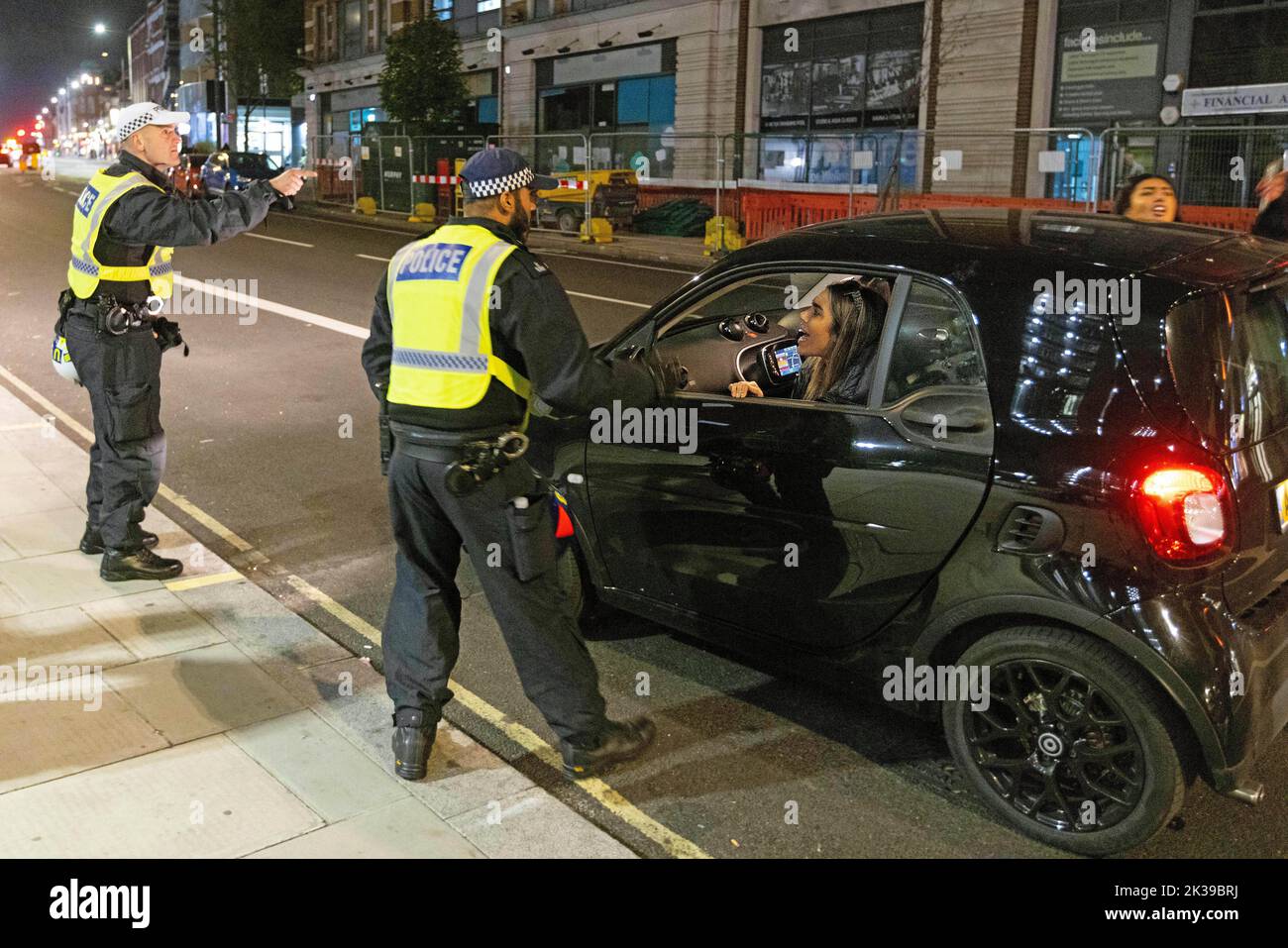 Two women are asked to leave the area after stoping to clash with ...