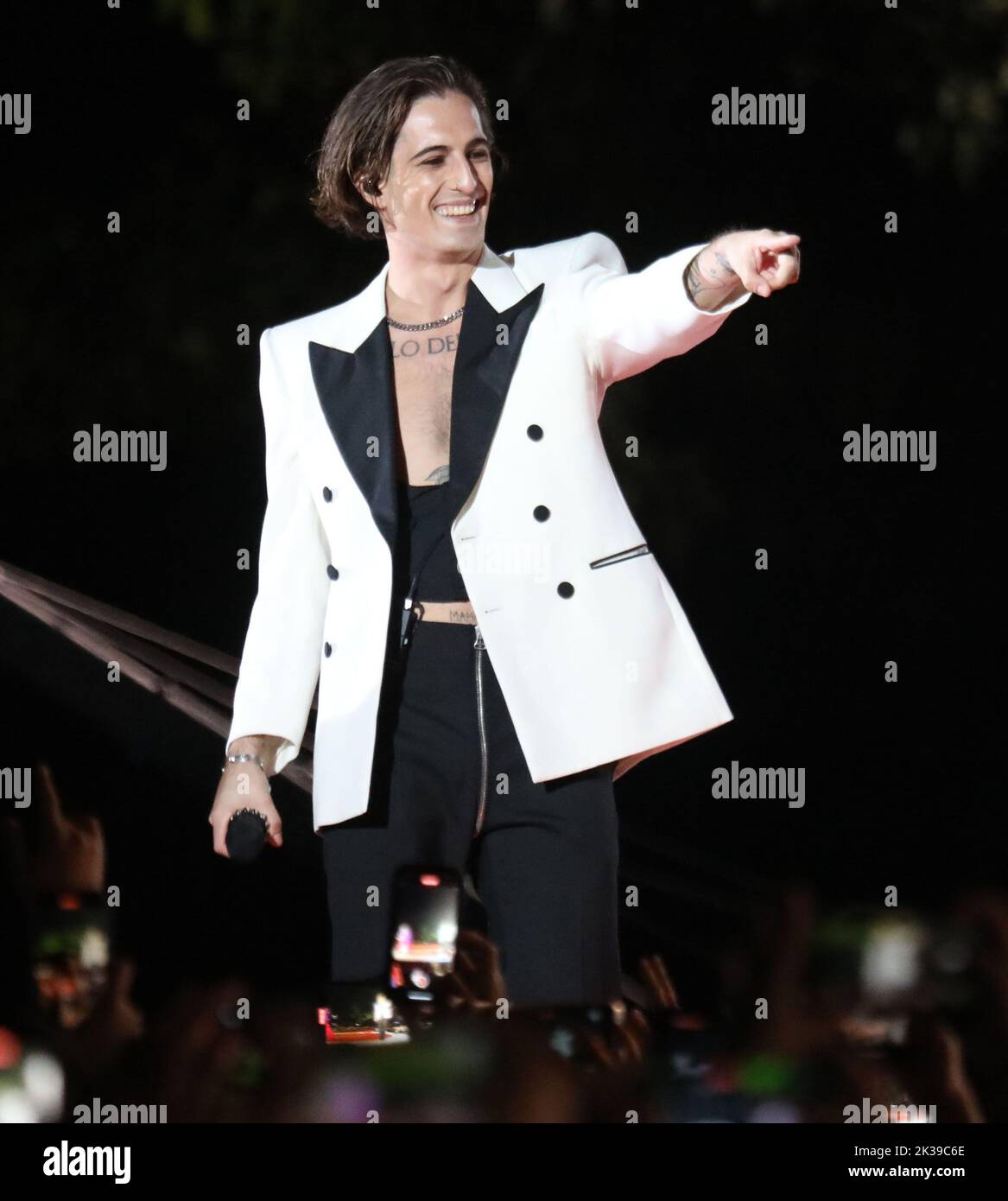 September 24, 2022, New York City, New York, USA: Singer DAMIANO DAVID ...