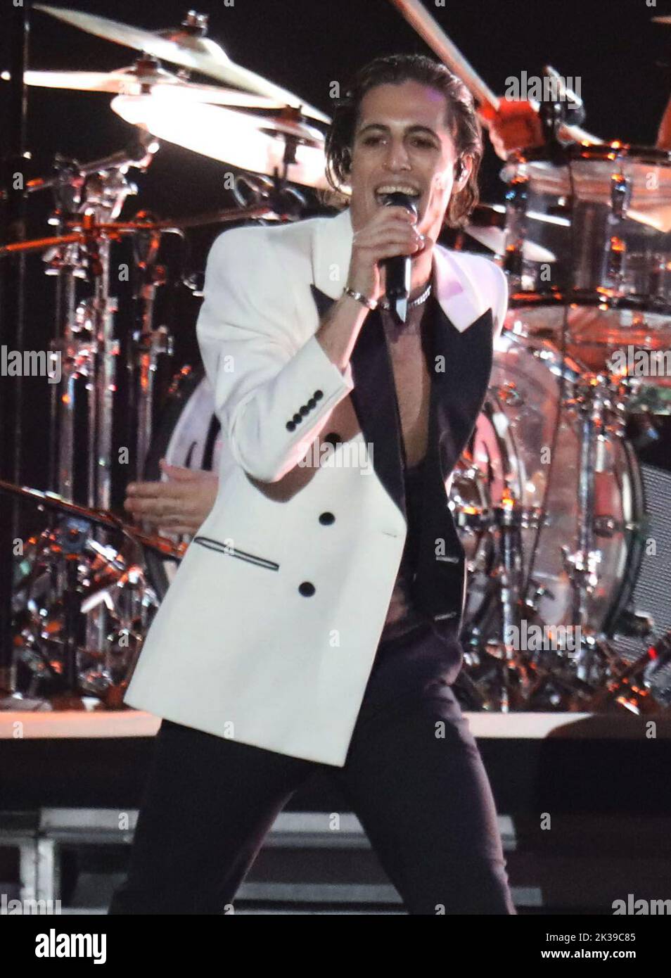 September 24, 2022, New York City, New York, USA: Singer DAMIANO DAVID ...