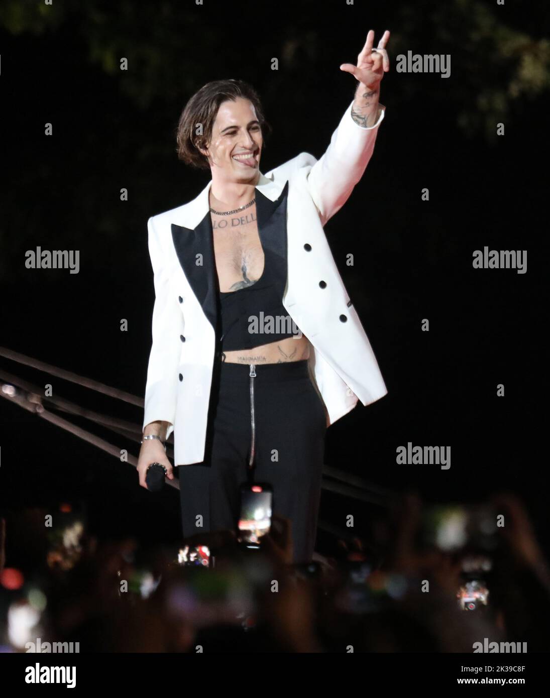 September 24, 2022, New York City, New York, USA: Singer DAMIANO DAVID ...