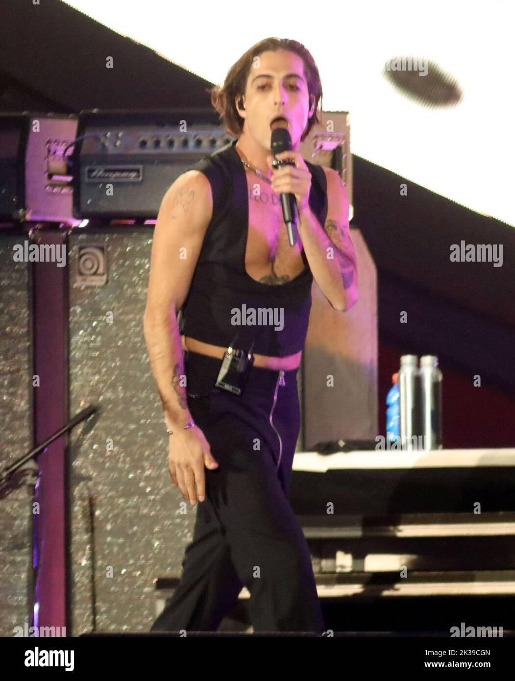 September 24, 2022, New York City, New York, USA: Singer DAMIANO DAVID ...