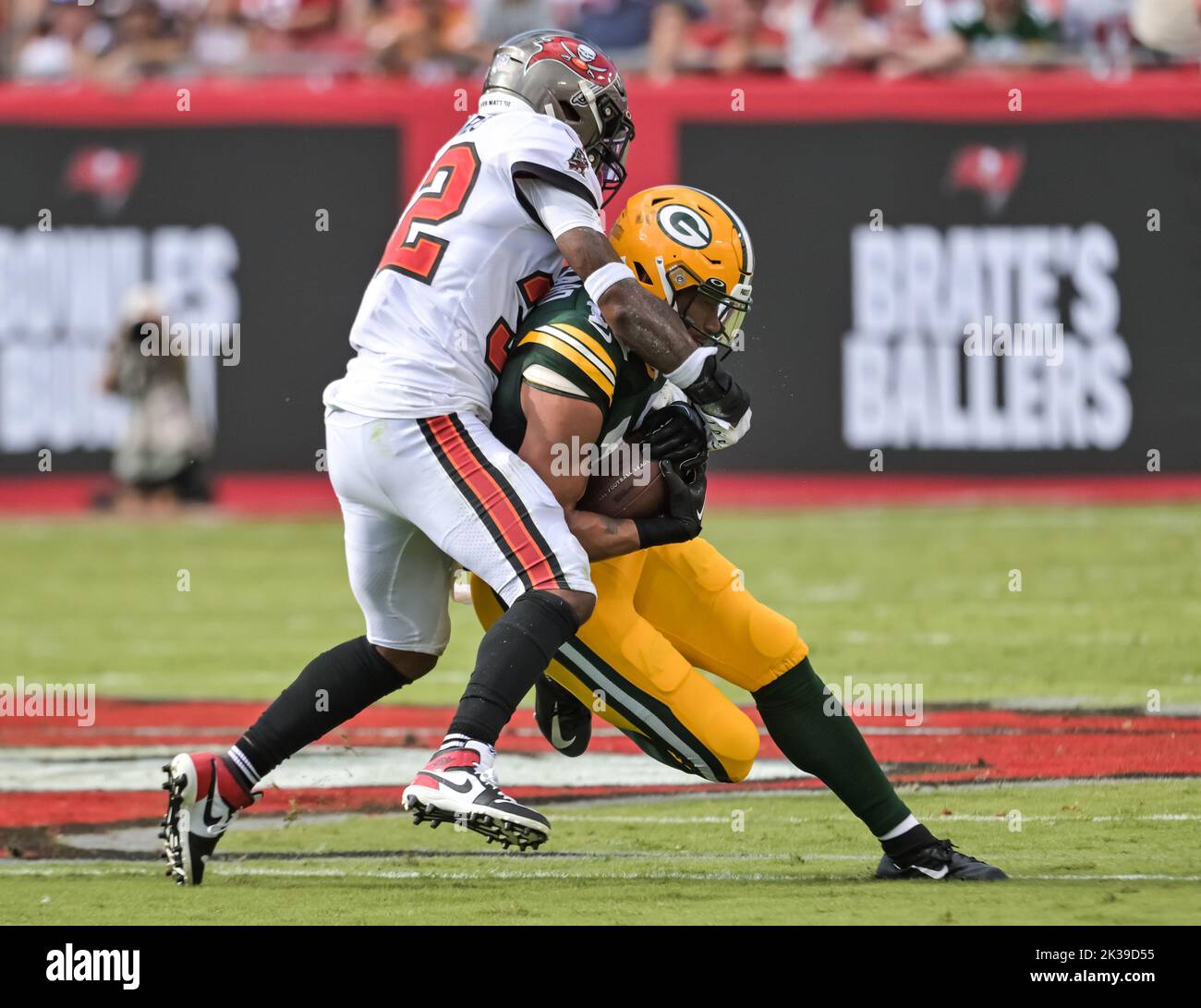 Tampa, United States. 25th Sep, 2022. Tampa Bay Buccaneers safety Mike ...