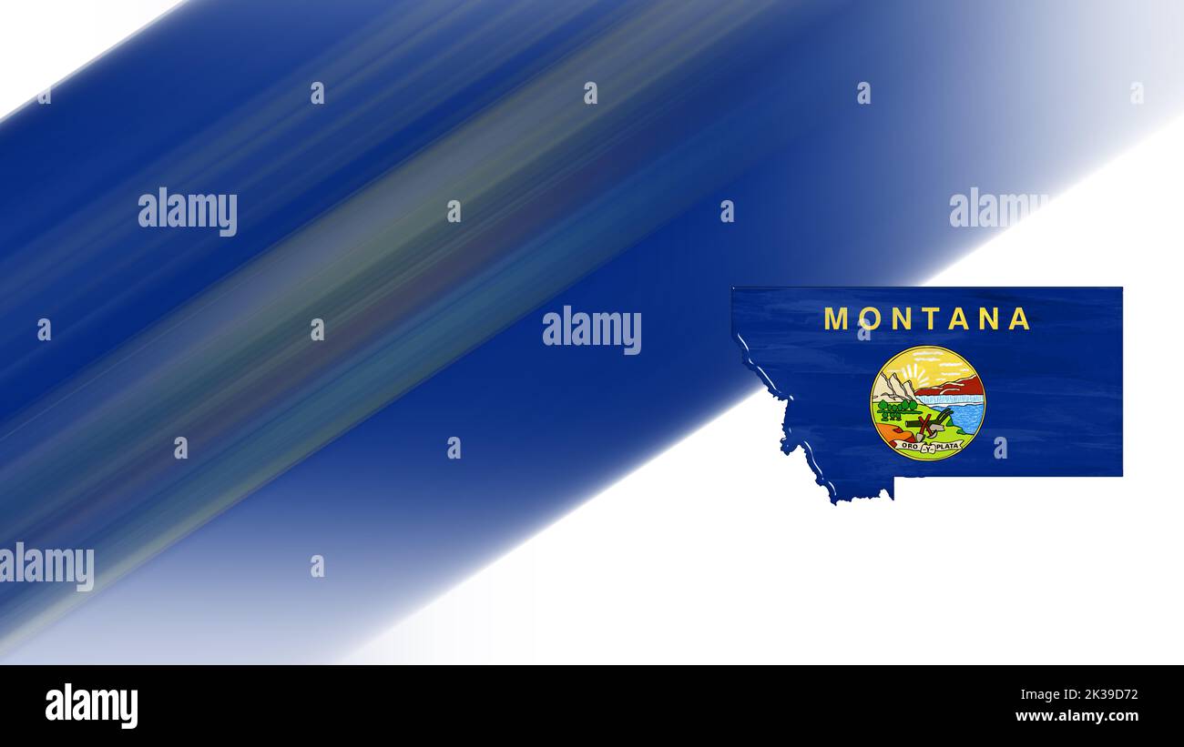 United america map montana territory hi-res stock photography and ...