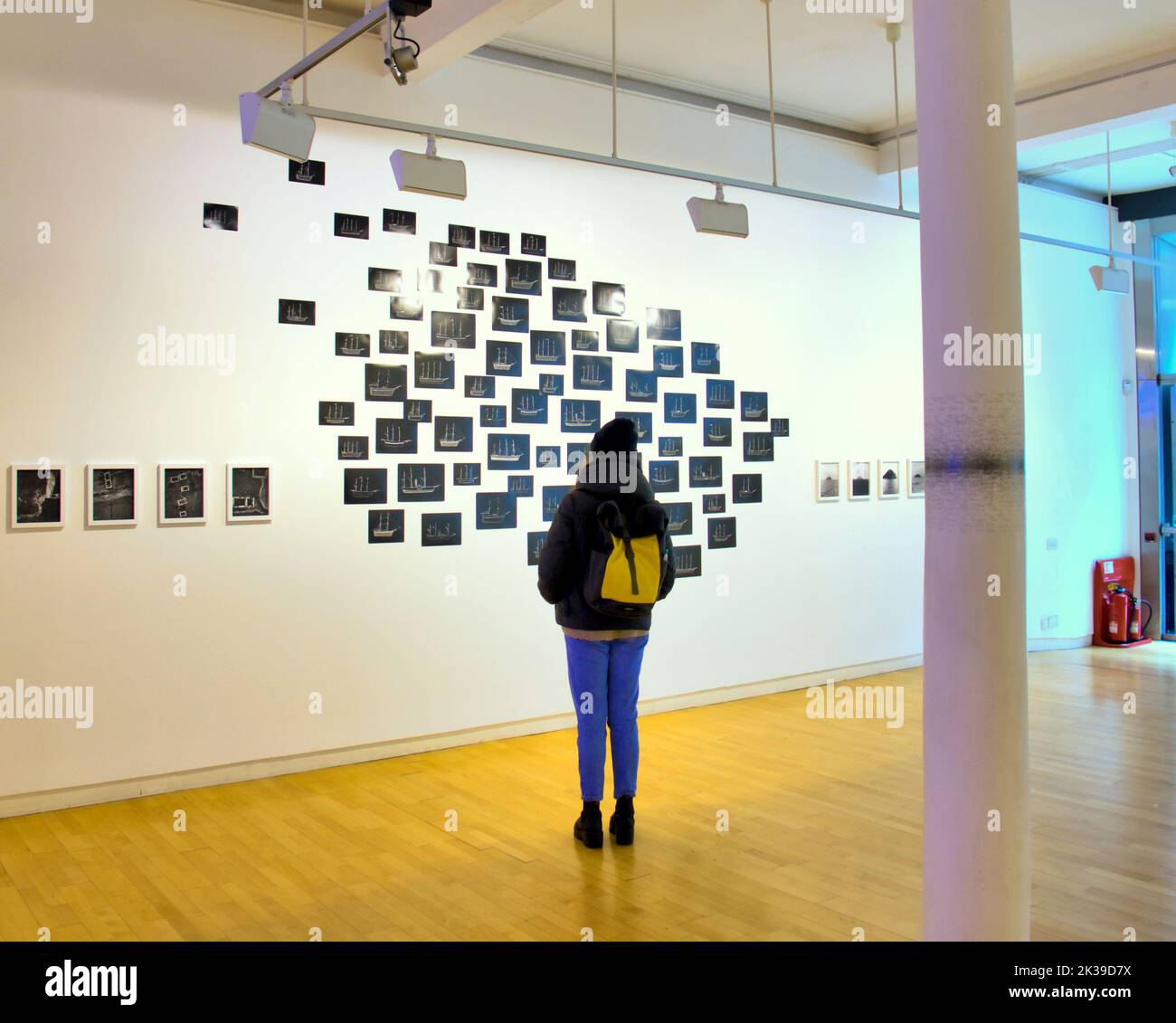 Art gallery Street Level photo exhibition Glasgow, Scotland, UK Stock ...