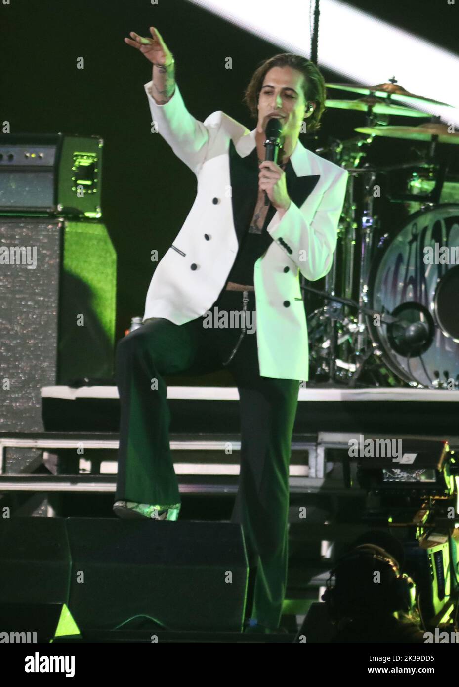 September 24, 2022, New York City, New York, USA: Singer DAMIANO DAVID ...