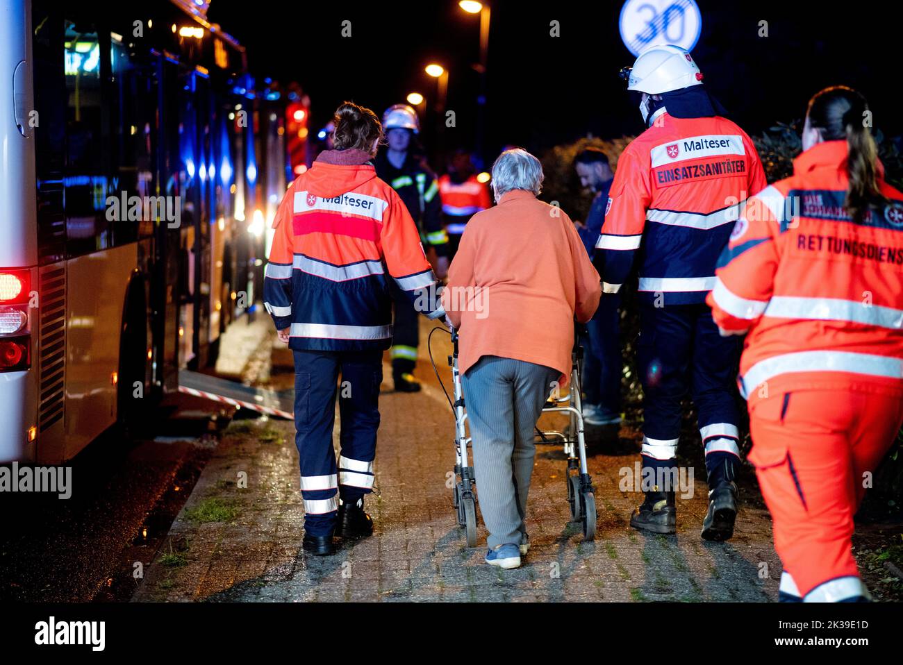 Emergency evacuation bus hi-res stock photography and images - Alamy
