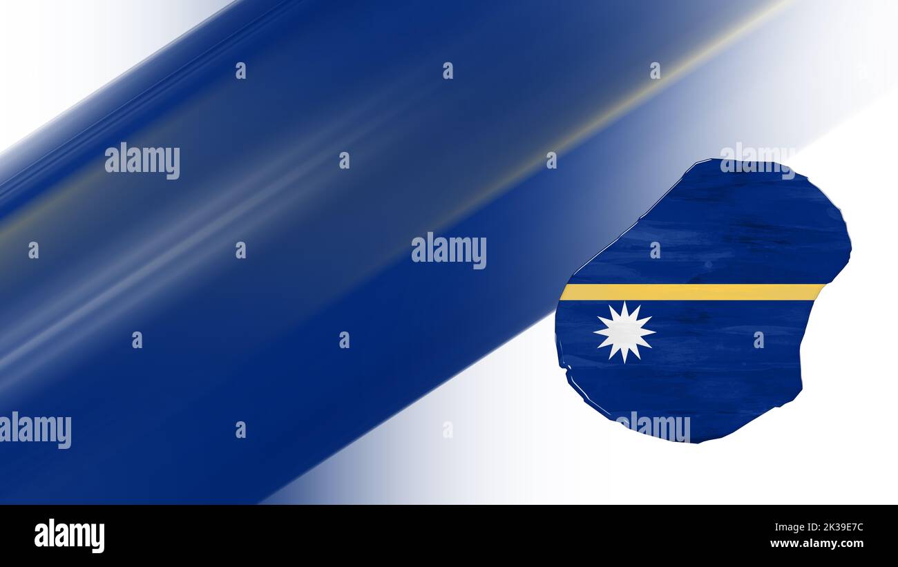 Map of Nauru, flag map, National colors background Stock Photo - Alamy
