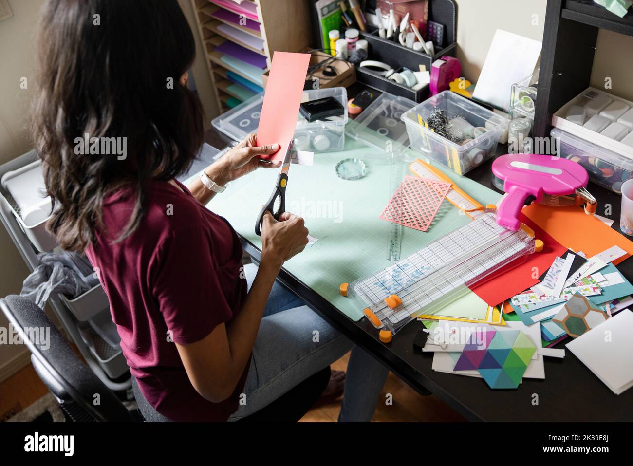 Doing craft hi-res stock photography and images - Alamy