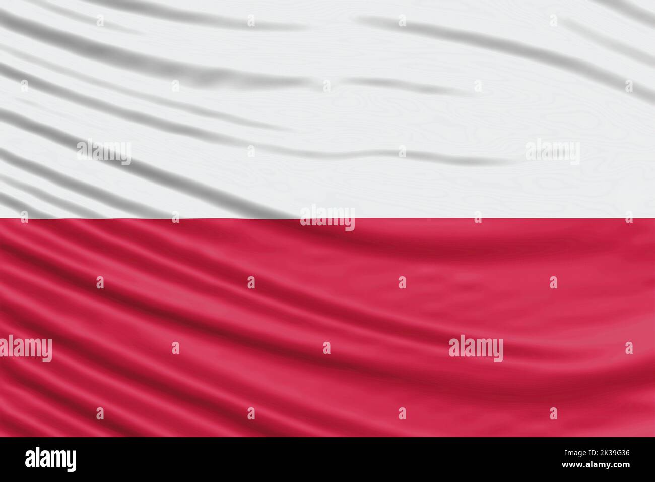 Poland Flag Wave Close Up, national flag background Stock Photo - Alamy