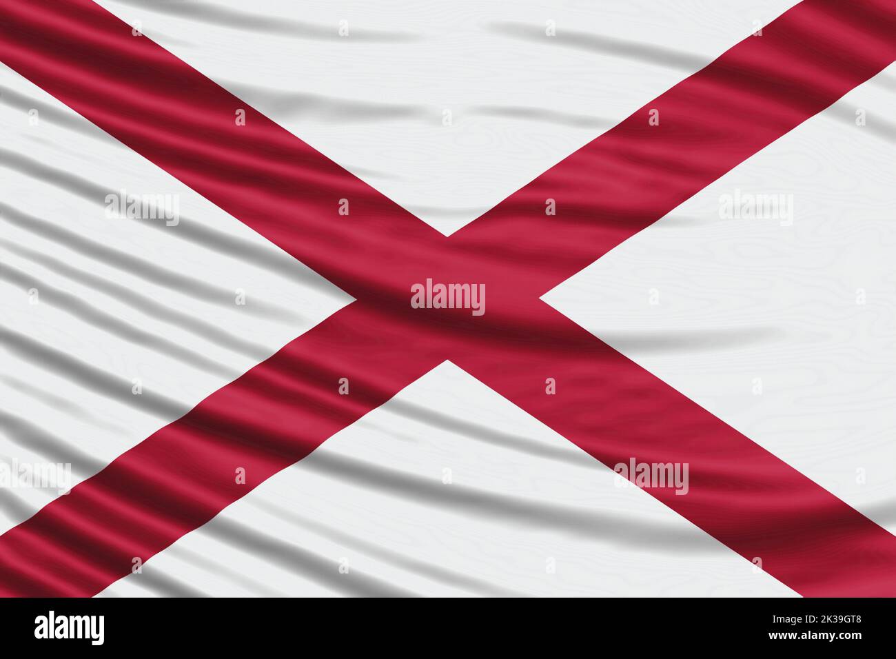 Alabama state Flag Wave Close Up, Alabama flag background Stock Photo ...