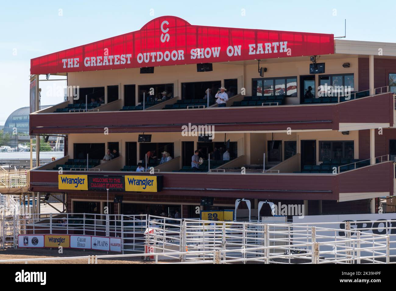 Calgary stampede stadium hi-res stock photography and images - Alamy