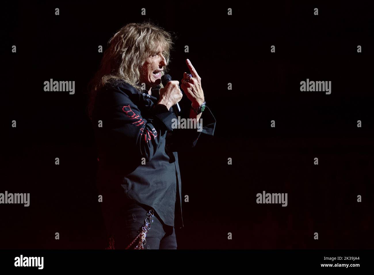 LONDON, ENGLAND: Whitesnake perform on stage during their Farewell Tour ...