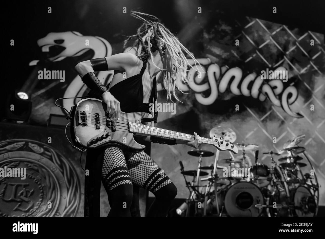 LONDON, ENGLAND: Whitesnake perform on stage during their Farewell Tour ...