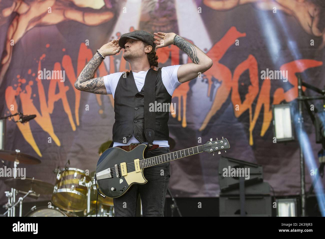 CASTLE DONINGTON, ENGLAND: Download Festival Day 1 Featuring: Toby ...