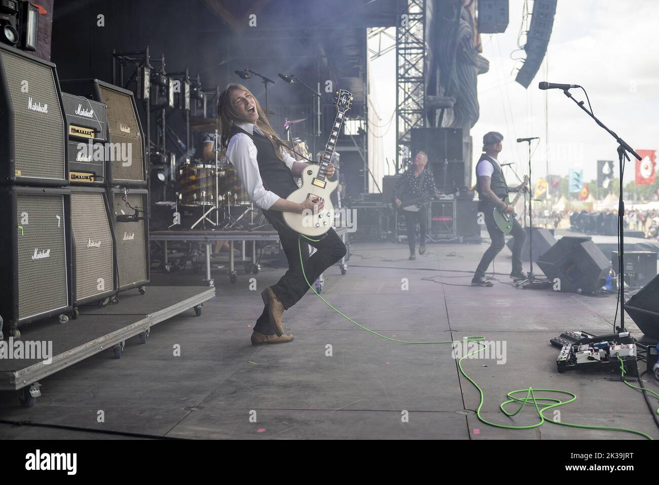 CASTLE DONINGTON, ENGLAND: Download Festival Day 1 Featuring: Sam Wood ...