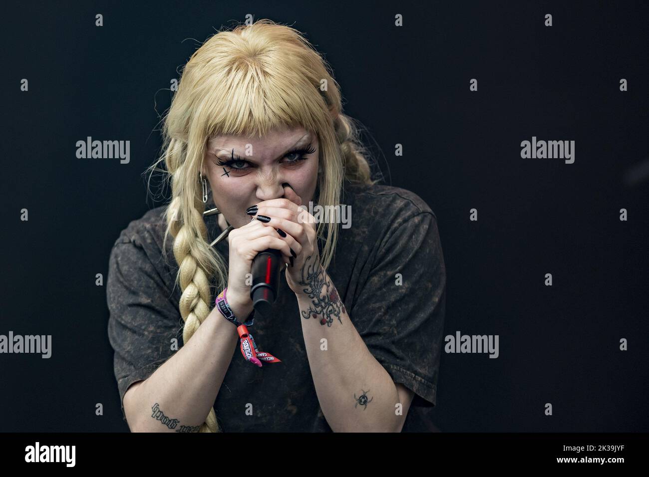 CASTLE DONINGTON: Download Festival Day 2 Featuring: Casyette Where ...