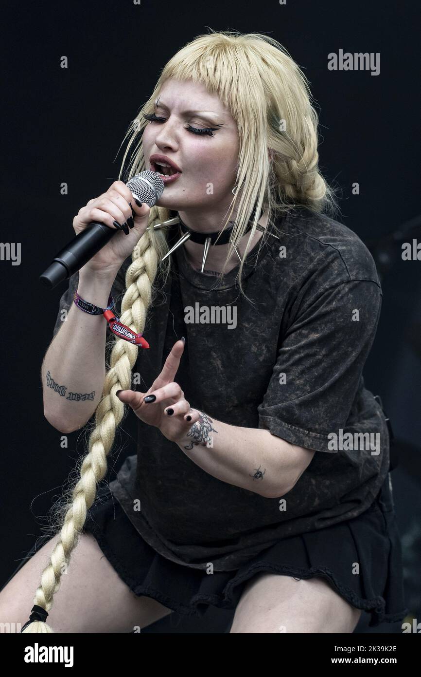 CASTLE DONINGTON: Download Festival Day 2 Featuring: Casyette Where ...