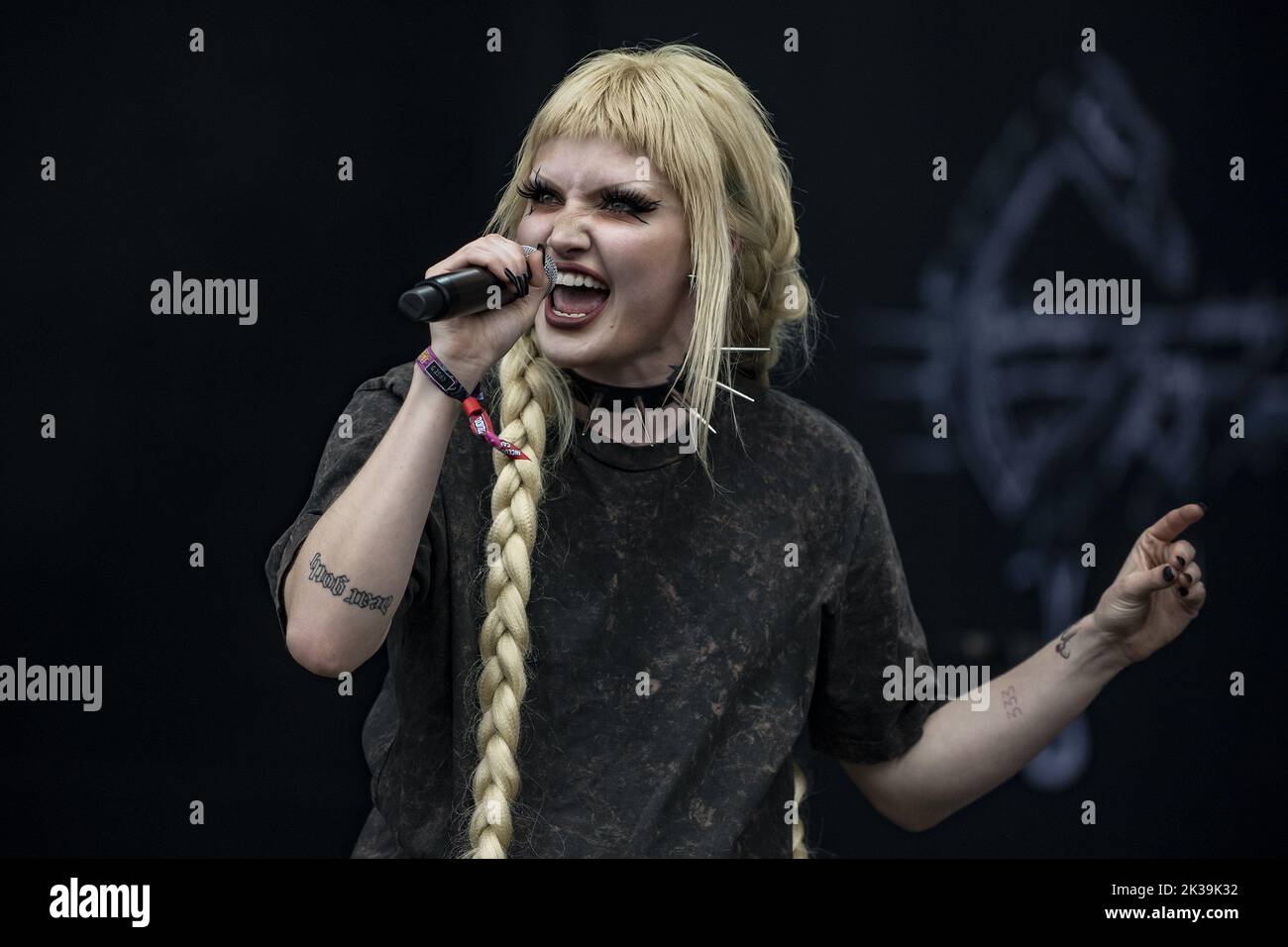 CASTLE DONINGTON: Download Festival Day 2 Featuring: Casyette Where ...