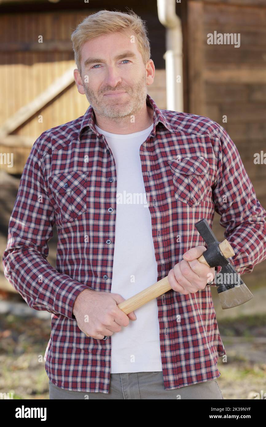 Male lumberjack hi-res stock photography and images - Alamy