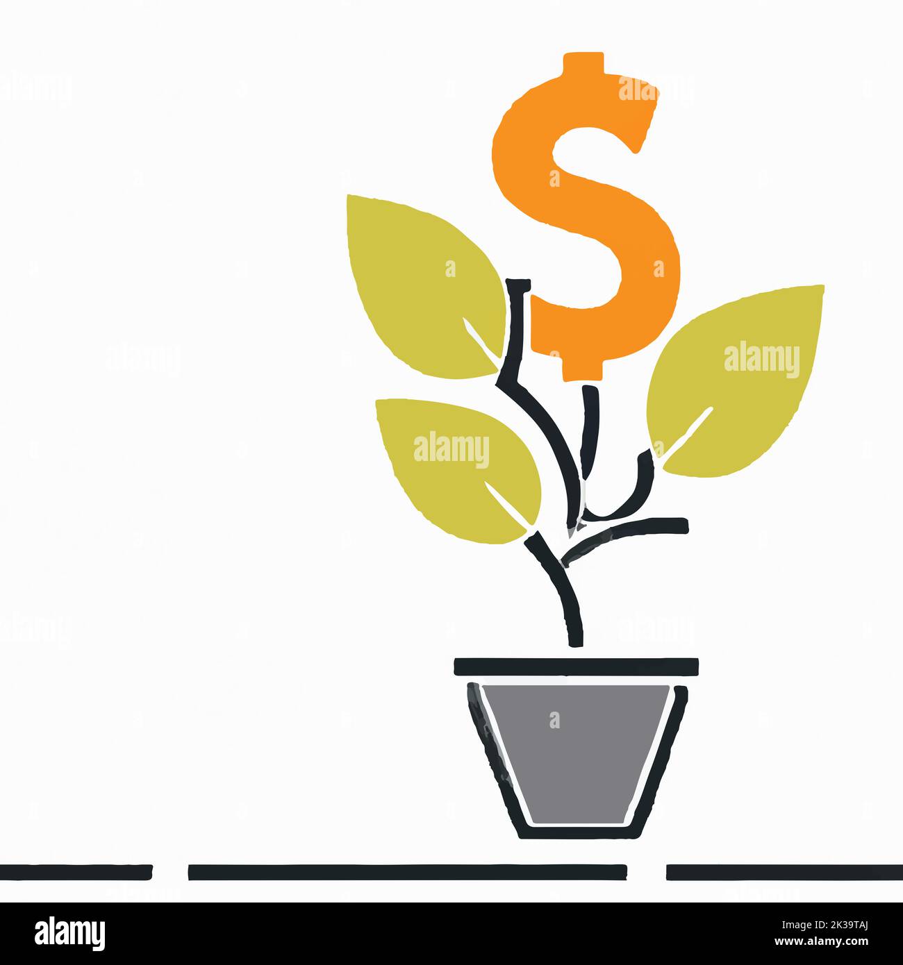 Abstract golden pattern Cut Out Stock Images & Pictures - Alamy