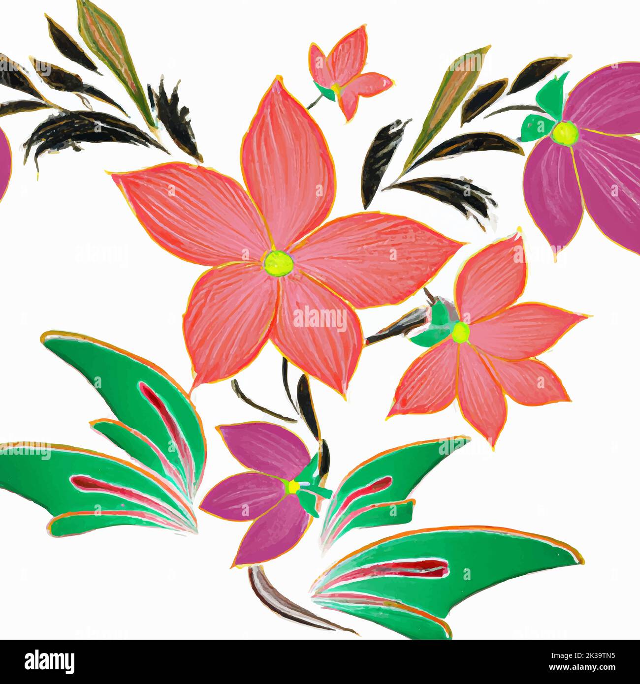 Abstract botanical Cut Out Stock Images & Pictures - Alamy