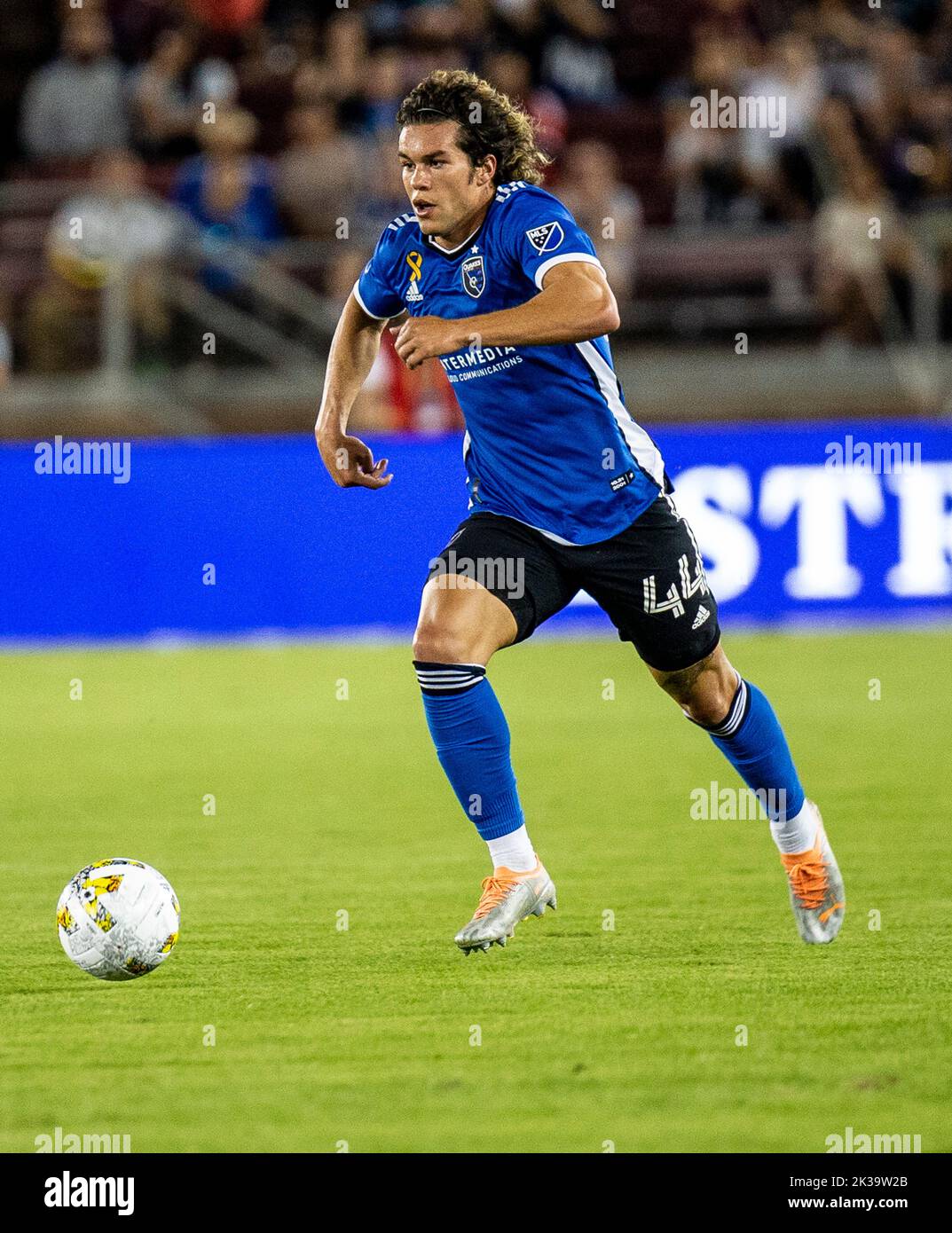 September 24, 2022 Palo Alto, CA USA San Jose forward Cade Cowell (44 ...