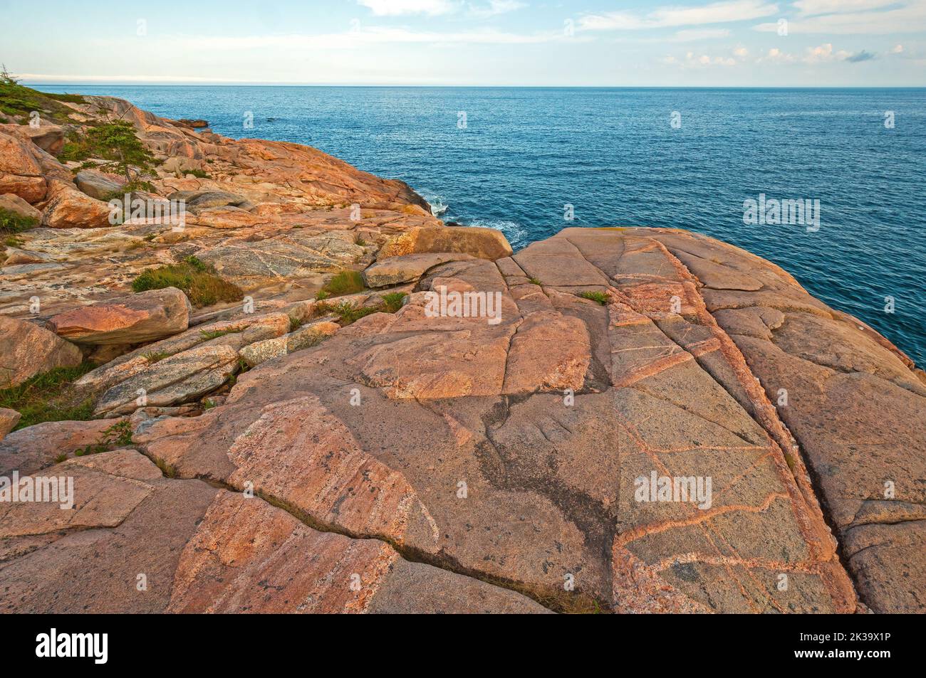 Barren Rock on an Ocean Coast in the Cape Breton Highlands National ...