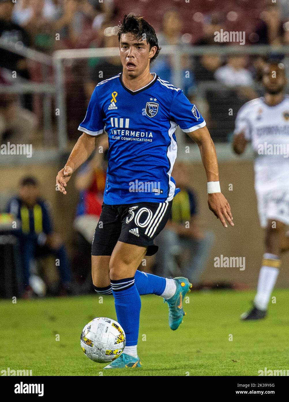 San jose midfielder niko tsakiris hi-res stock photography and images ...