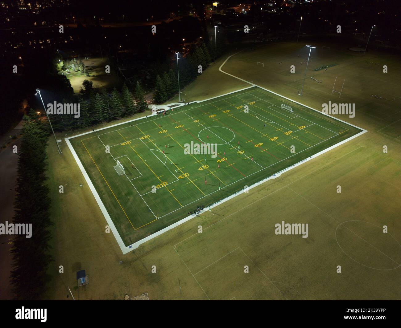Aerial view rugby park football hi-res stock photography and images - Alamy