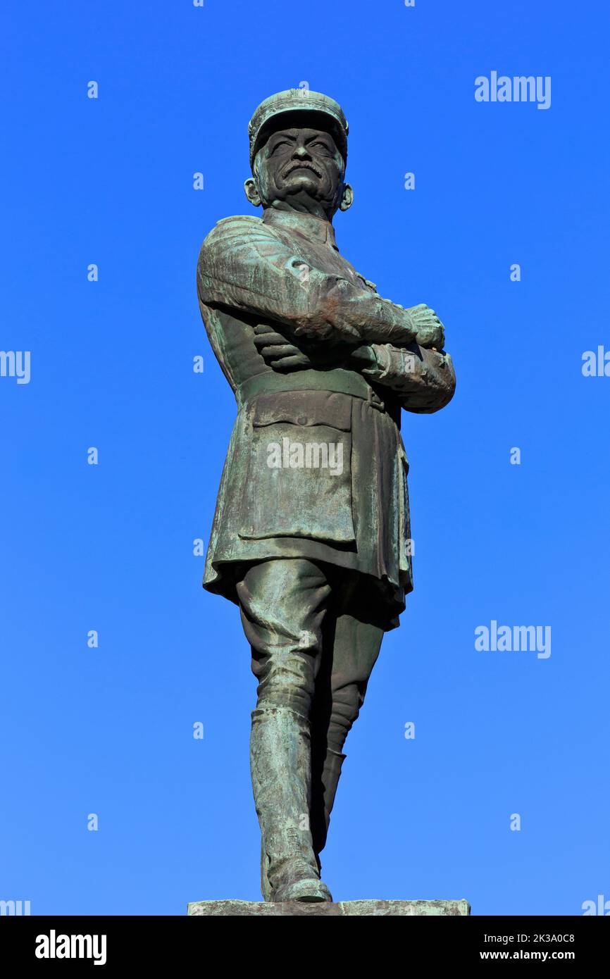Monument to French five-star general Charles Emmanuel Marie Mangin ...