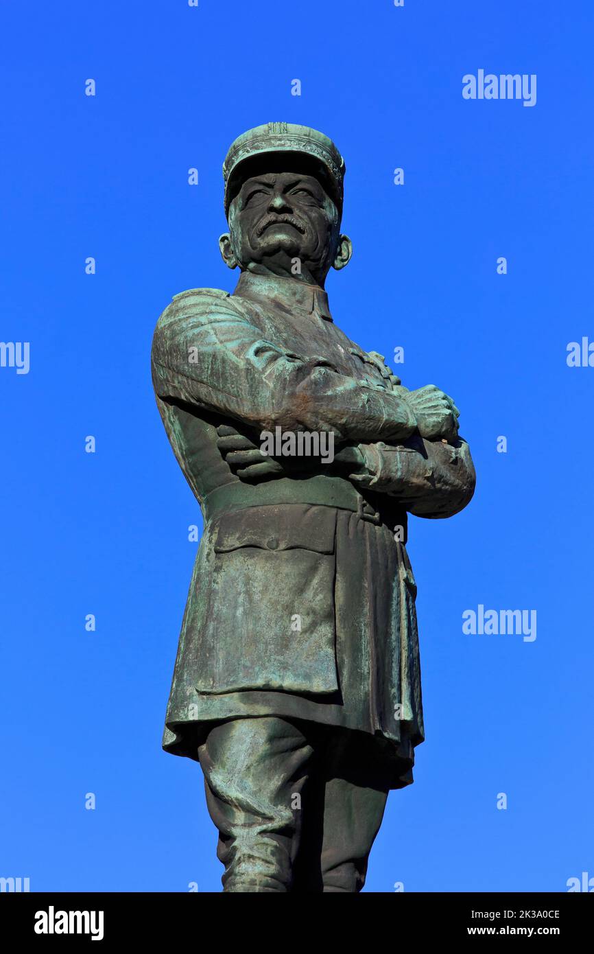 Monument to French five-star general Charles Emmanuel Marie Mangin ...