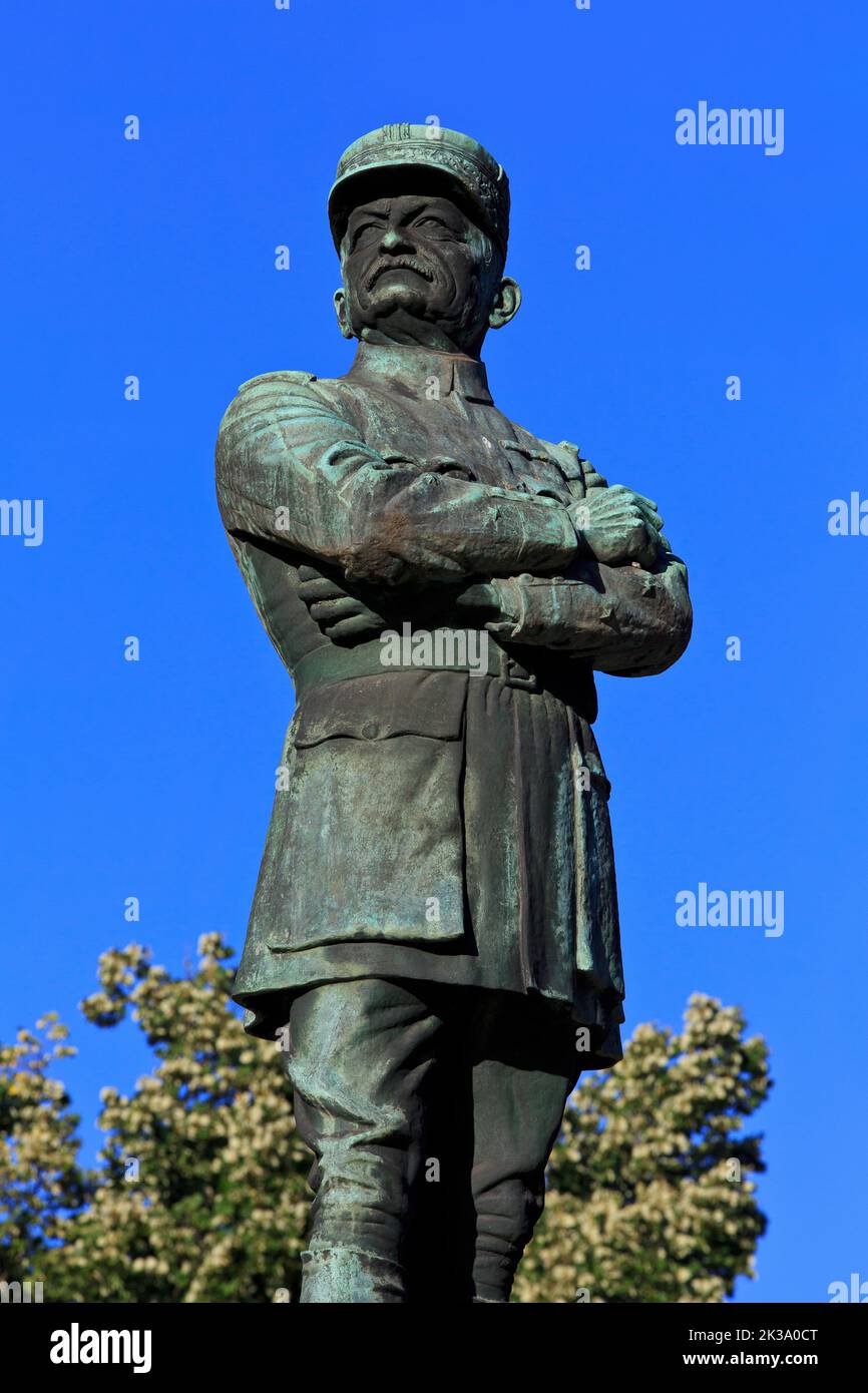 Monument to French five-star general Charles Emmanuel Marie Mangin ...