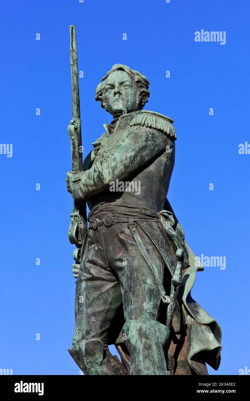 Statue of Michel Ney (1769-1815), 1st Duke of Elchingen, 1st Prince of ...