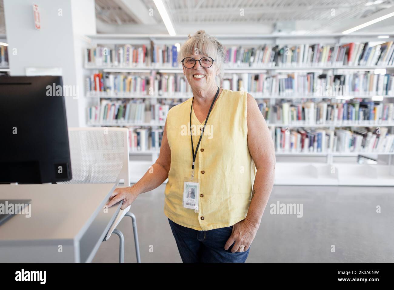 Lanyard people hi-res stock photography and images - Alamy