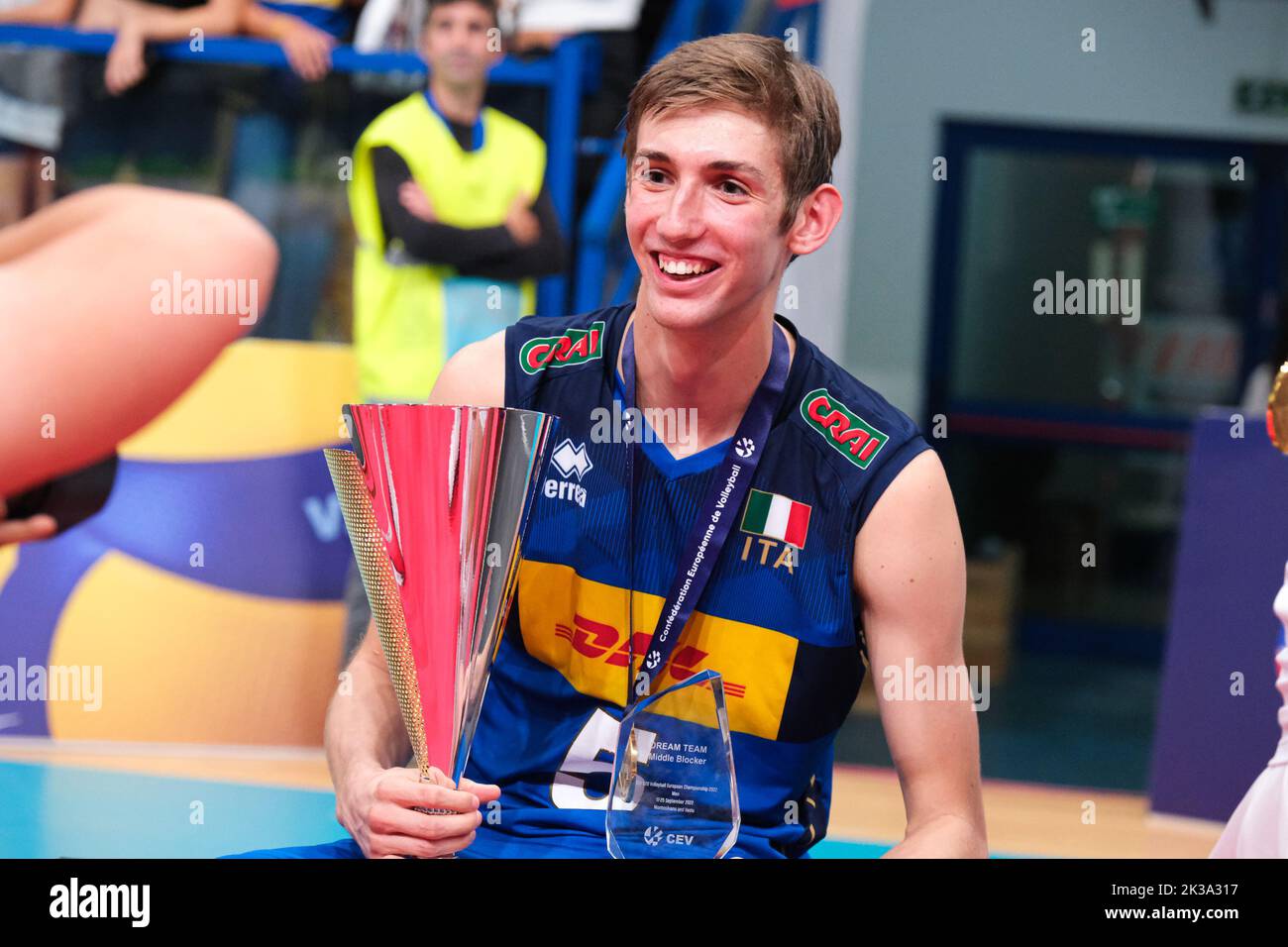 Montesilvano, Italy. 25th Sep, 2022. Nicolò Volpe celebrates for ...