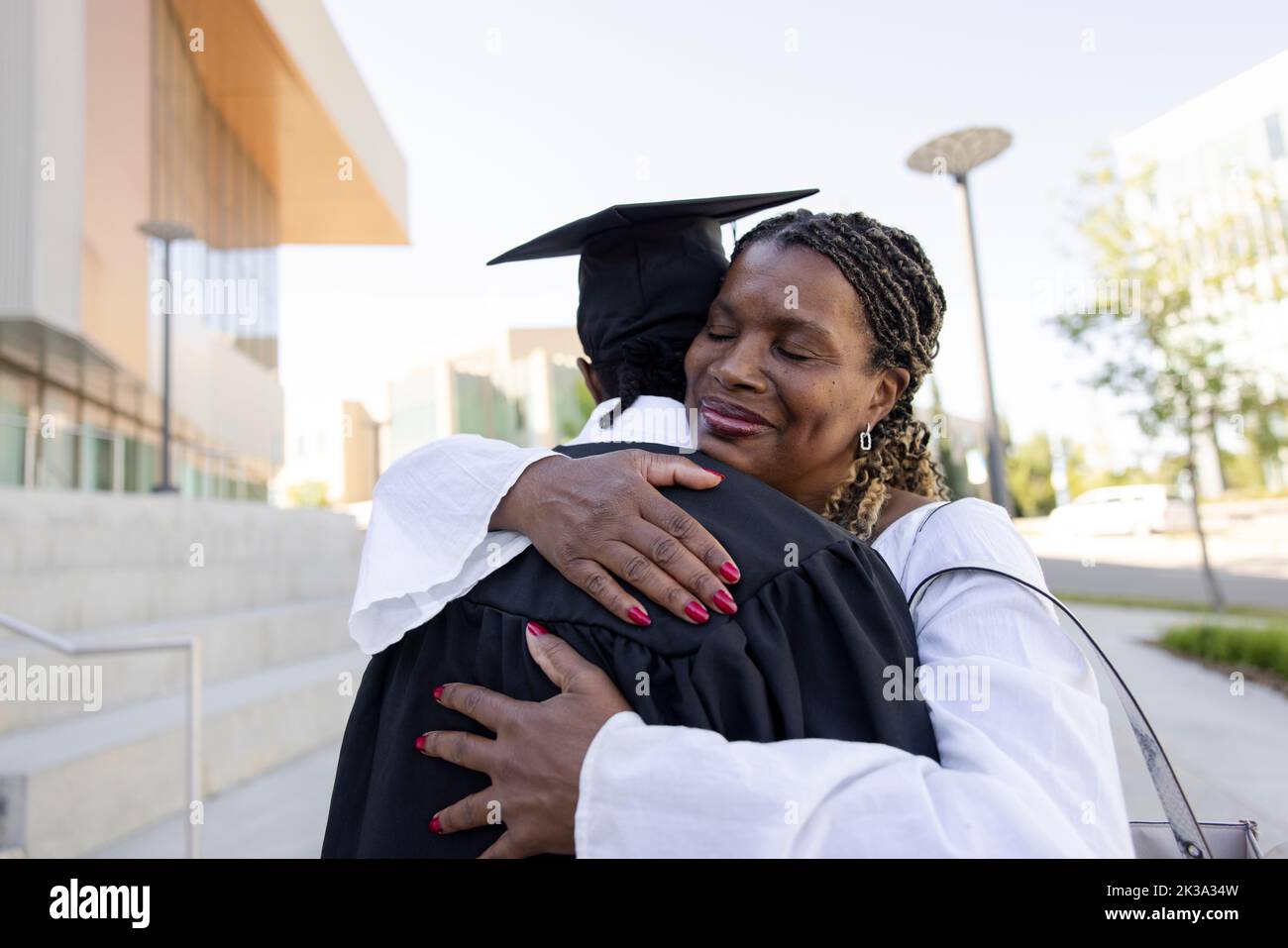 African mother mature son hi-res stock photography and images - Alamy