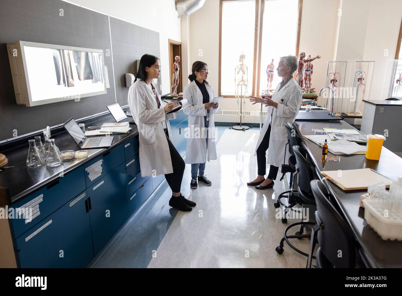 Laboratory coat full length hi-res stock photography and images - Alamy