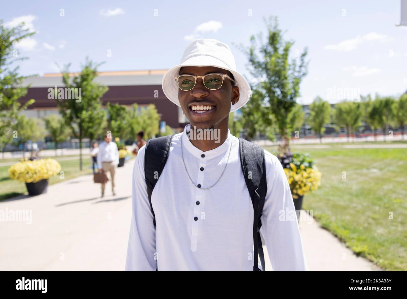 Handsome male african college student hi-res stock photography and ...