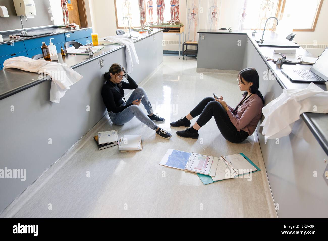 American high school science lab hi-res stock photography and images ...