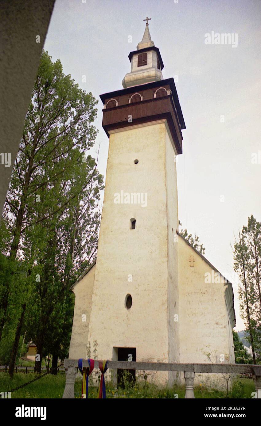 Horea village, Alba County, Romania, approx. 2000. The Christian ...