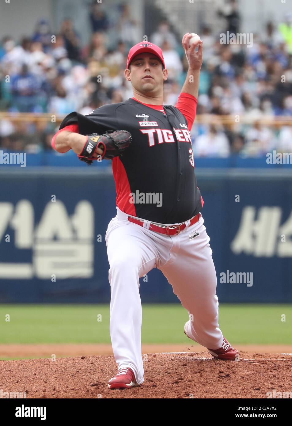 26th Sep, 2022. Baseball: Samsung Lions vs. Kia Tigers Kia Tigers ...