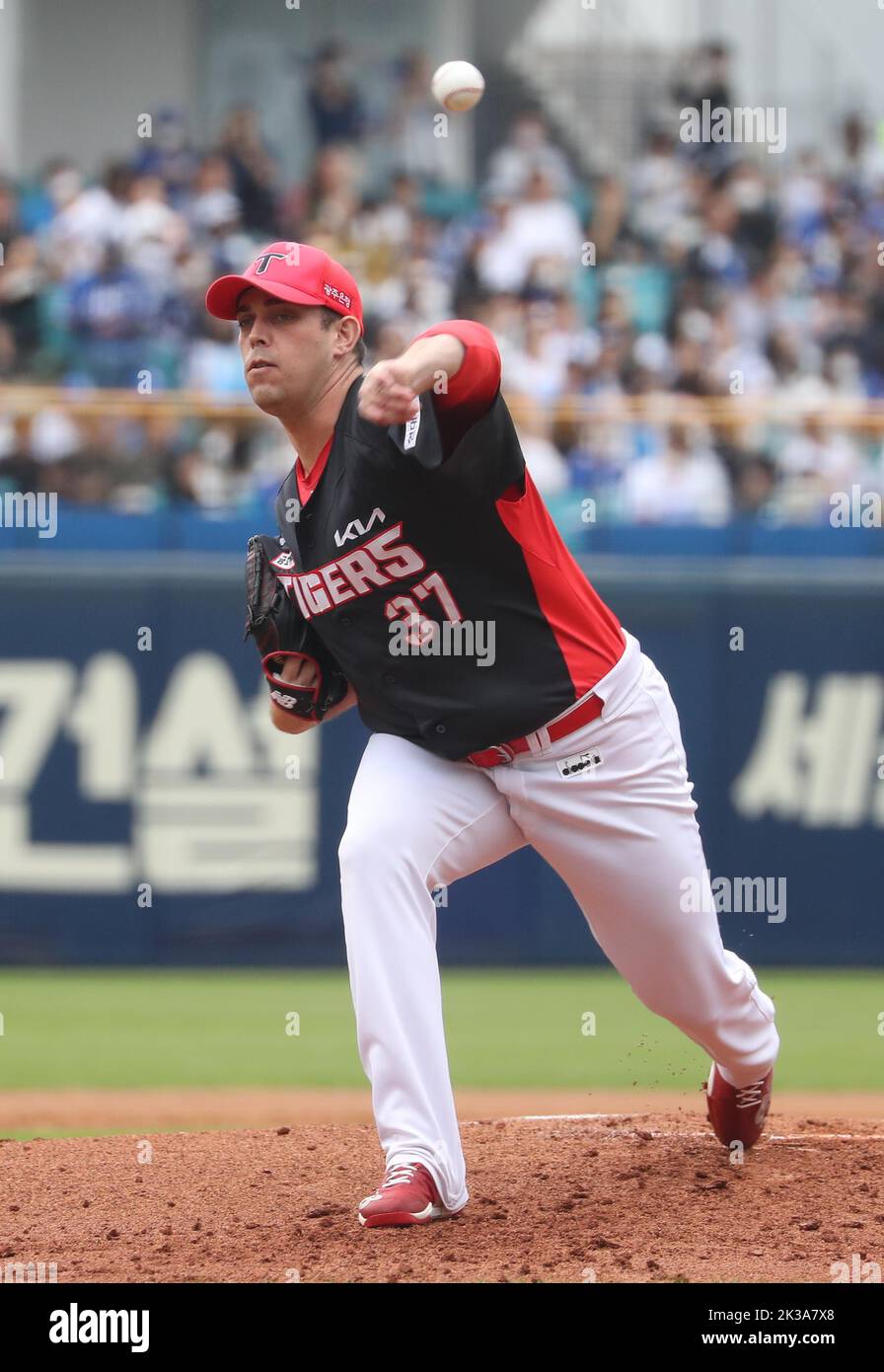 26th Sep, 2022. Baseball: Samsung Lions vs. Kia Tigers Kia Tigers ...