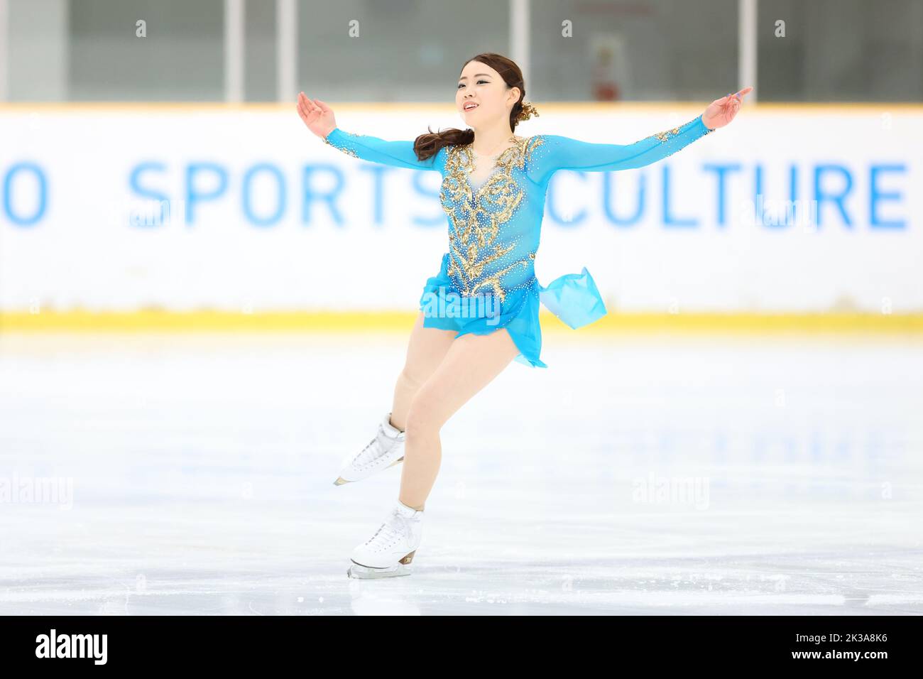 Aichi, Japan. 25th Sep, 2022. Rika Kihira Figure Skating : Chubu Figure Skating Championships ...