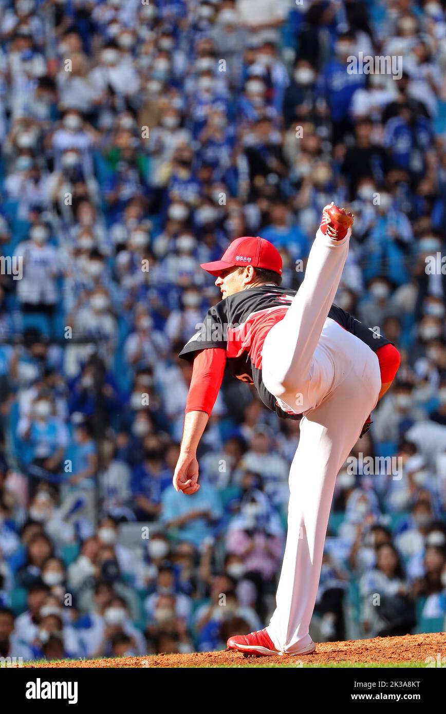 26th Sep, 2022. Baseball: Samsung Lions vs. Kia Tigers Kia Tigers ...